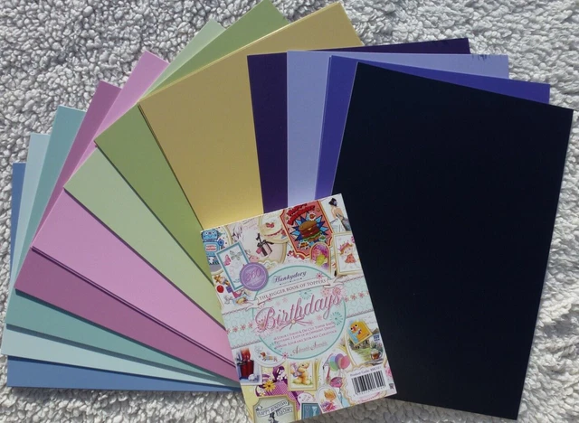 HUNKYDORY BIGGER BOOK Of Birthday Toppers & Adorable Scorable Cardstock ...