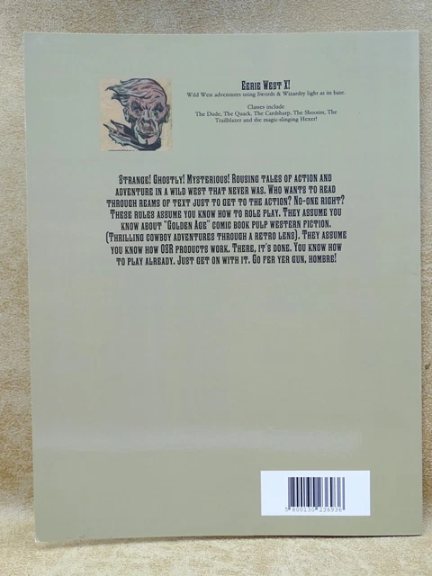 THE EERIE WEST X Simon Washbourne Western Horror Beyond Belief Games ...