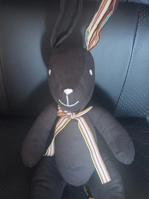 PAUL SMITH RABBIT Parfums Signature Stripe Bunny Collectable Plush Toy ...
