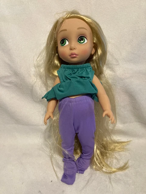 DISNEY STORE ANIMATORS Collection Rapunzel Doll 16" Tangled DIFFERENT ...