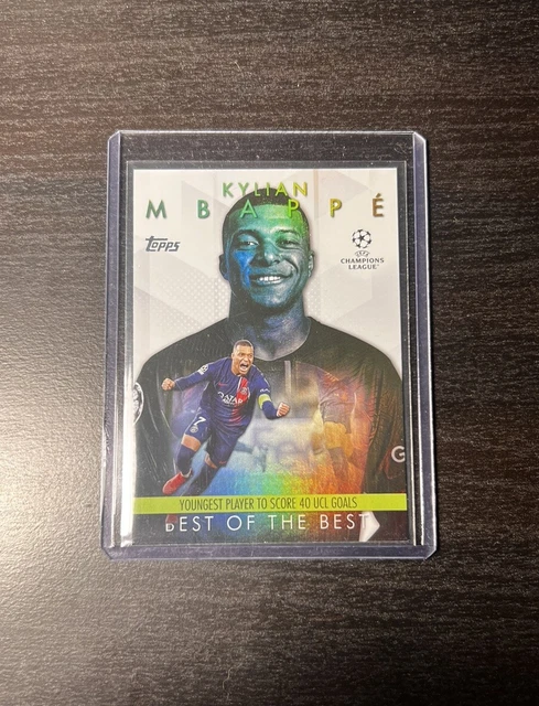 2023-24 TOPPS FLAGSHIP UCC Kylian Mbappé Best of the Best Insert Card - PSG EUR 1,16 - PicClick FR