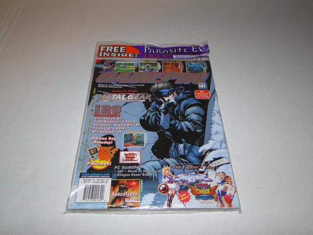 GAMEPRO MAGAZINE #121 Parasite Eve ProStrategy guide FF8 Tomb Raider ...