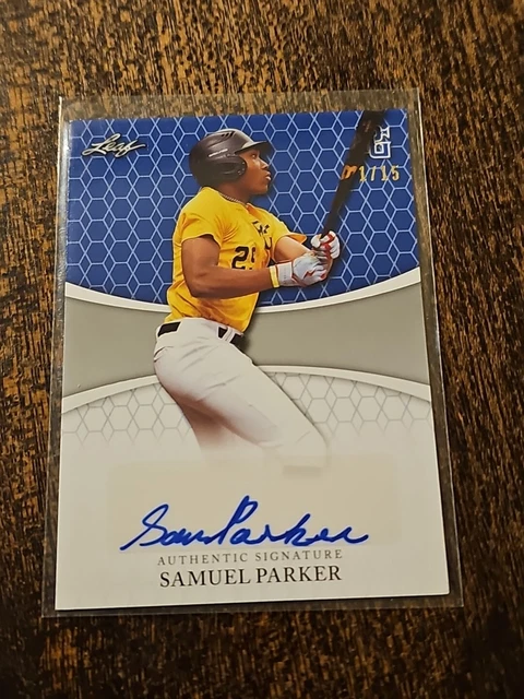 2022 LEAF PERFECT Game Showcase Samuel Parker Auto 1/15 EUR 2,21 ...