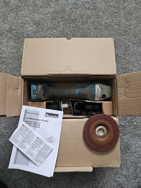 MAKITA DGA517Z 18V LXT Brushless Paddle Switch 125mm Angle Grinder Bare ...