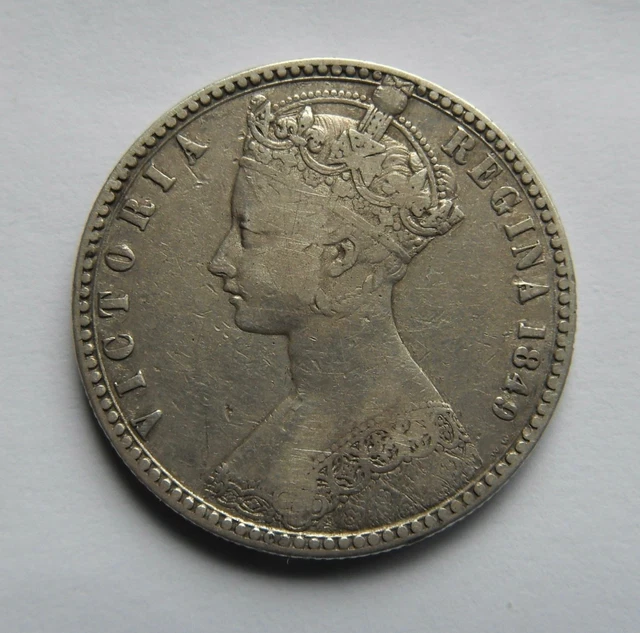 1849 VICTORIA SILVER 'Godless' Florin £49.95 - PicClick UK