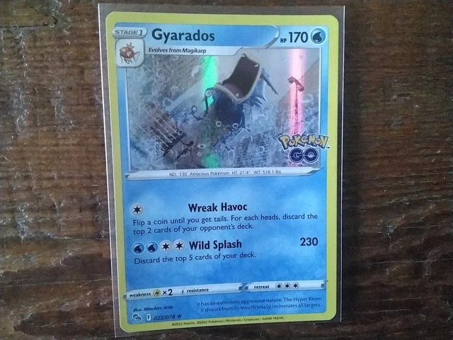 GYARADOS VMAX 022/078 Climax Holo Full Art pokemon Card NM ex gx vstar ...