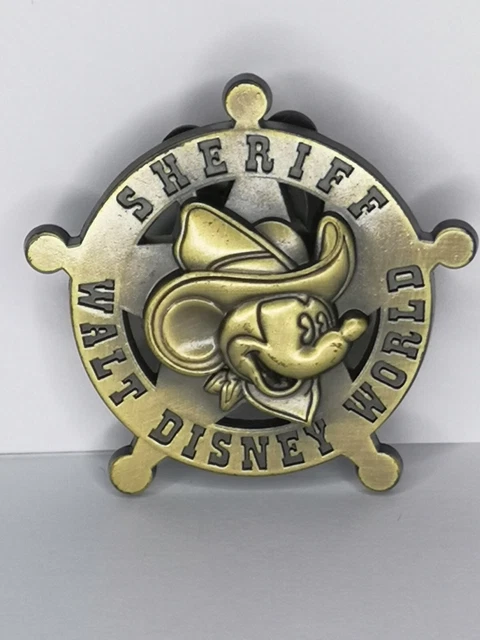OFFICIAL WALT DISNEY World Sheriff Mickey Mouse Trading Pin 2008 Cowboy ...