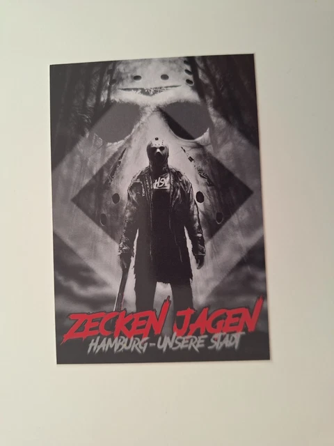 ULTRAS AUFKLEBER HAMBURG Sammlungsauflösung Fußball Sticker HSV ...