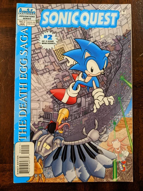 MINI-SÉRIE ARCHIE SONIC The Hedgehog Comic Sonic Quest #2 FN+ EUR 9,87 - PicClick FR