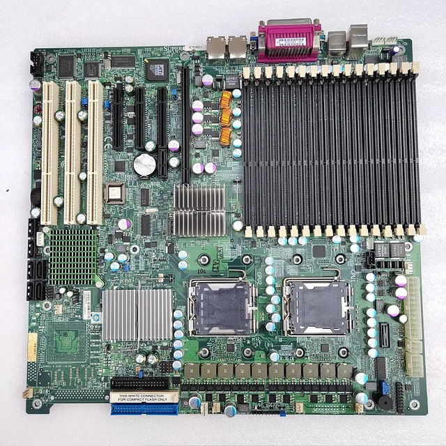 SUPERMICRO X7DBE MOTHERBOARD Intel 5000P Lga 771 Duel-Core Xoen 51/5000 ...