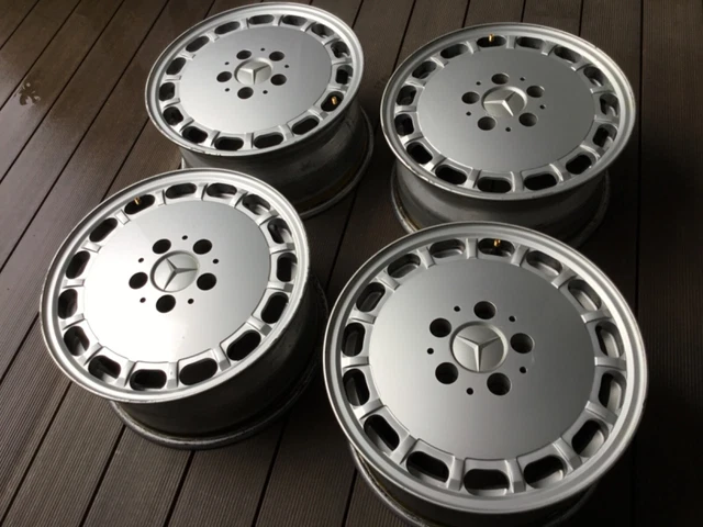 MERCEDES W201 FUCHS Gullideckel Felgen 7x15 ET44 2014001302 wheels 190 ...