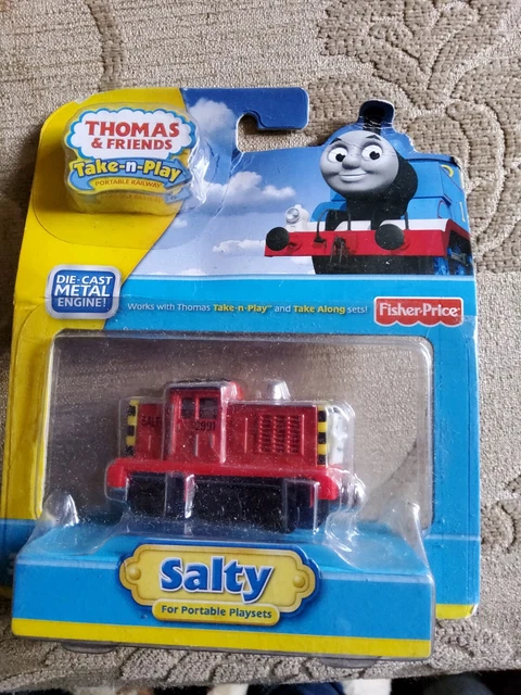 FISHER-PRICE THOMAS AND Friends Take N Play Salty Die-Cast Toy 2010 £12 ...