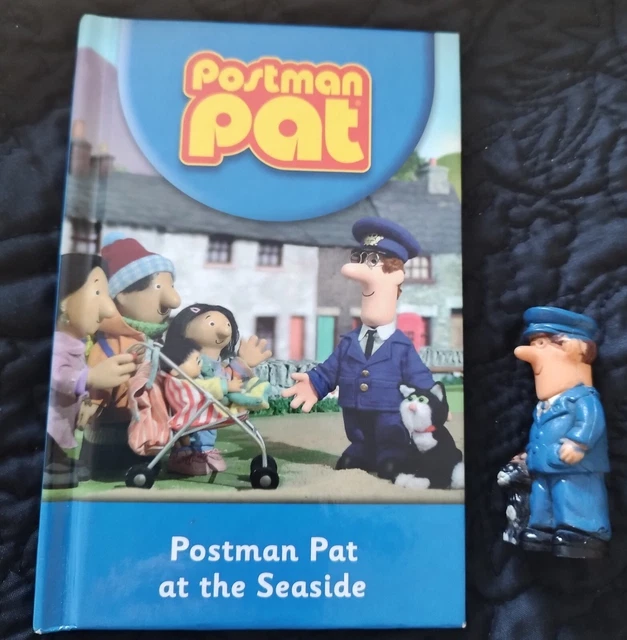 POSTMAN PAT AT The Seaside. Children Book. Plus a Small Figurine of ...