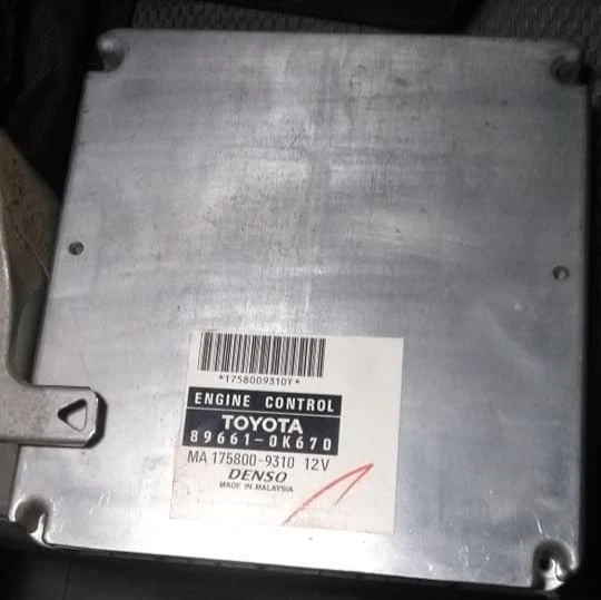 TOYOTA HILUX 2KD-FTV ECU 89661-0K670 FREE SHIPPING $136.00 - PicClick CA