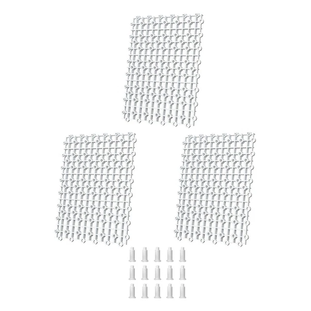 TANK PLASTIC GRID Aquarium Dividing Plate Fish Filter Separator Base ...