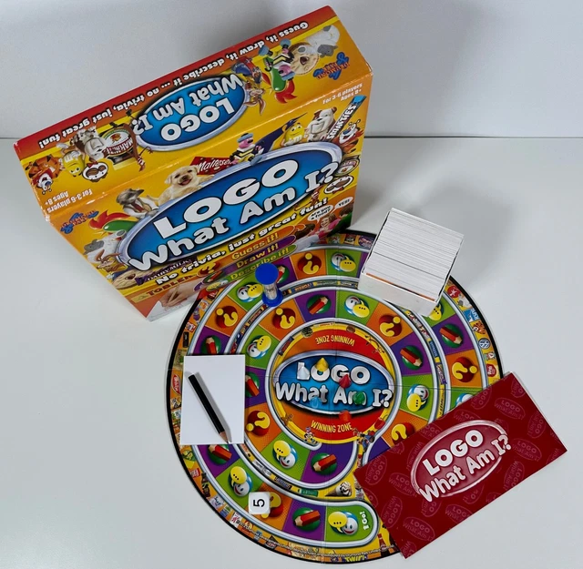 LOGO WHAT AM I? Board Game by Drumond Park 2012 Edition (8yrs ...