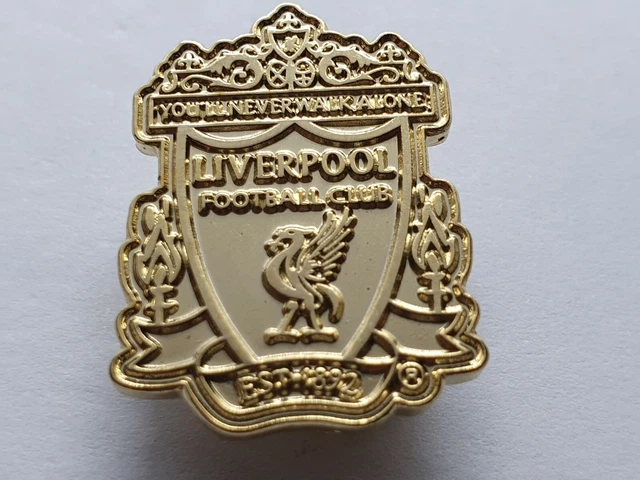 LIVERPOOL FC CREST LIMITED pin Badge lfc anfield reds klopp salah mo v ...