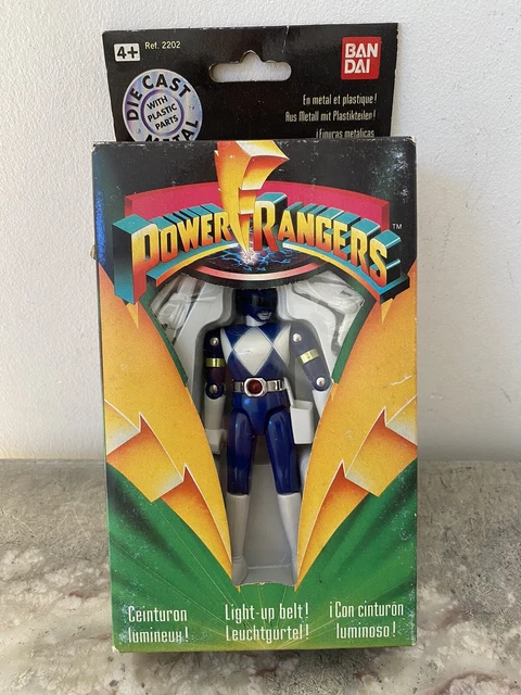 1993 SENTAI POWER Rangers Force Blue Light Up Belt Nib Europe! £100.81 ...