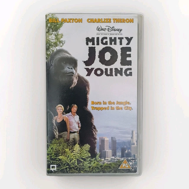 MIGHTY JOE YOUNG VHS (1998) Walt Disney Pictures Bill Paxton Charlize ...