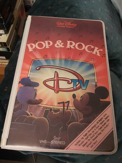 DTV POP & Rock RARE Walt Disney 1984 VHS animated music videos Elvis ...