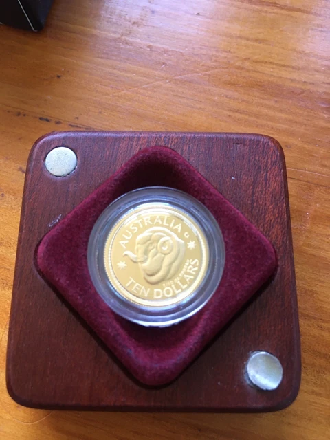 ROYAL AUSTRALIAN MINT 2011 $10 Gold Proof Coin Ram’s Head Dollar $489. ...