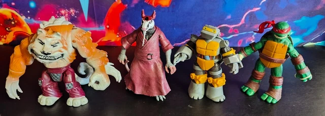 TMNT 2012 TEENAGE Mutant Ninja Turtles Splinter, Metal Head, DogPound ...