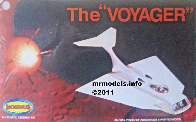 MOEBIUS MODELS THE Voyager 831 New Plastic Model Kit Mr Models £29.95 ...