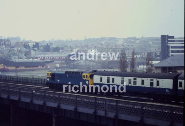 33010 CLASS 33 Diesel Locomotive & Crewe Cardiff Train 1984 Original ...
