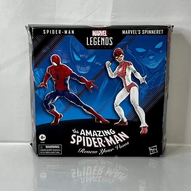 MARVEL LEGENDS THE Amazing Spider-Man Spinneret Double Figure Pack £39. ...