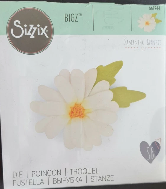 SIZZIX BIGZ DIE SAMANTHA BARNETT 661244 build a bloom - daisy flower £7 ...