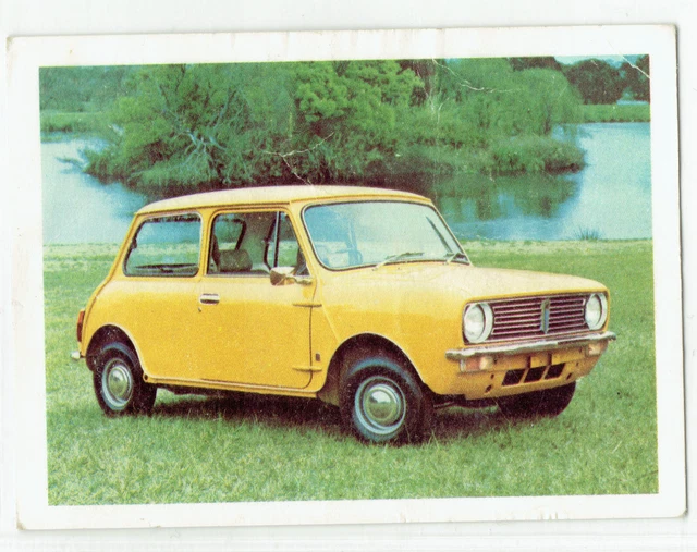 1976 WEET-BIX - Cars Of The Seventies Card - #10 Leyland Mini - Exce/Vg ...