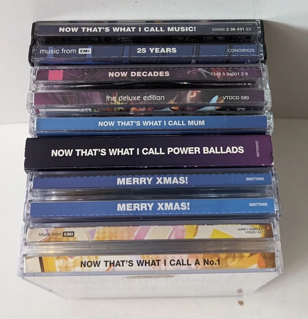 NOW THATS WHAT I call Music Compilation CDs Please See Photos For ...