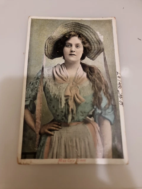 POSTCARD. ACTOR ACTRESS. Evie Green. Vintage. 1907 EUR 4,83 - PicClick FR