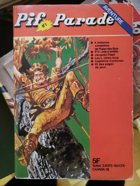 PIF PARADE AVENTURE NUMERO 1 EDITIONS VAILLANT 1977 TRES bon état EUR 9 ...