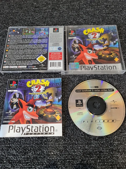 CRASH BANDICOOT 2: Cortex Strikes Back - Sony Playstation PS1 ...
