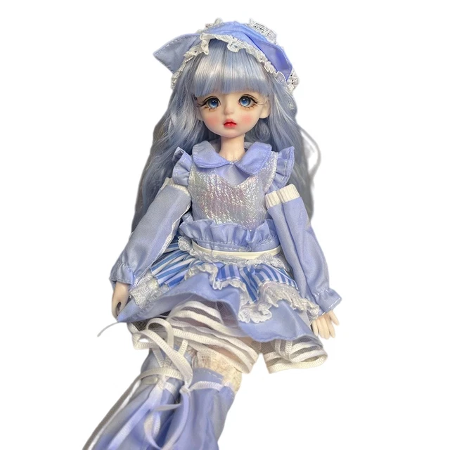 BEAUTIFUL 30CM 12& BJD Doll 1/6 Ball Jointed Female Girls SD Dolls with ...
