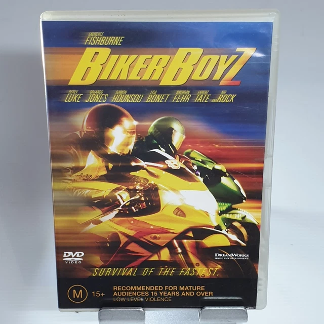 BIKER BOYZ DVD Action Movie PAL Region 2,4 Laurence Fishburne 2003 £4. ...