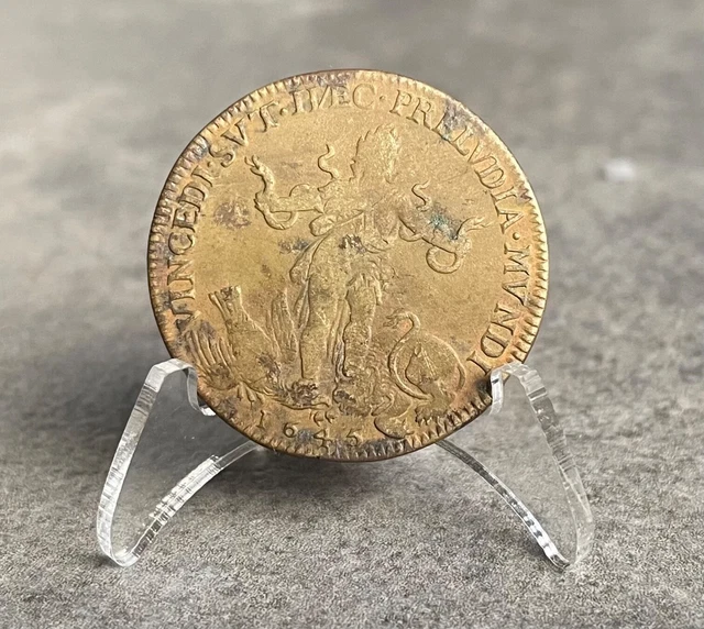 17TH ( YEAR 1646 ) century token - rechenpfennig - France jeton ...