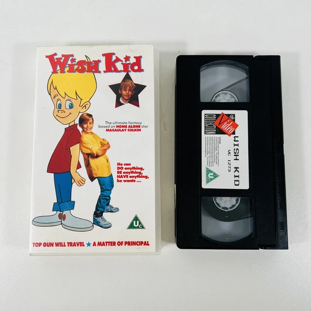 WISH KID VHS Video Animated Cartoon Macaulay Culkin Vintage £14.95 ...