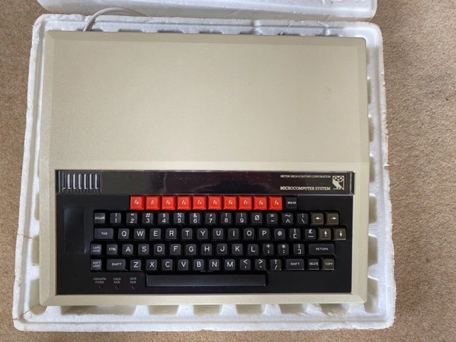 Acorn Bbc Micro Computer Model B Solid State Drive £78 00 Picclick Uk