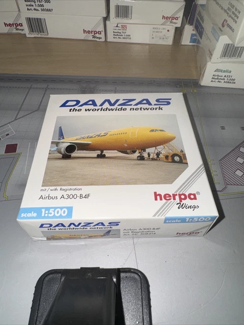 Herpa Wings 1 500 Danzas Türkei Airbus A300 B4f Tc Mnc Eur 7 30