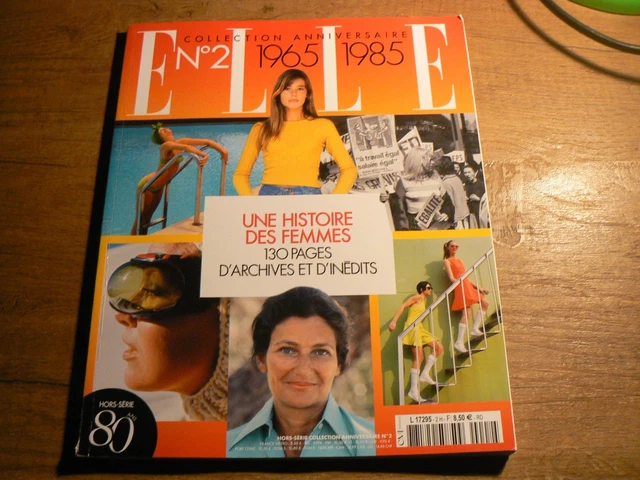 ELLE ANNIVERSAIRE N° 2 - CATHERINE DENEUVE, JANE BIRKIN, SYLVIE VARTAN ...