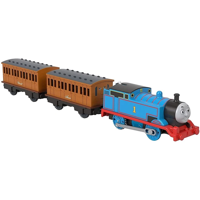 THOMAS FRIENDS TRACKMASTER THOMAS, ANNIE & CLARABEL Motorised Train ...