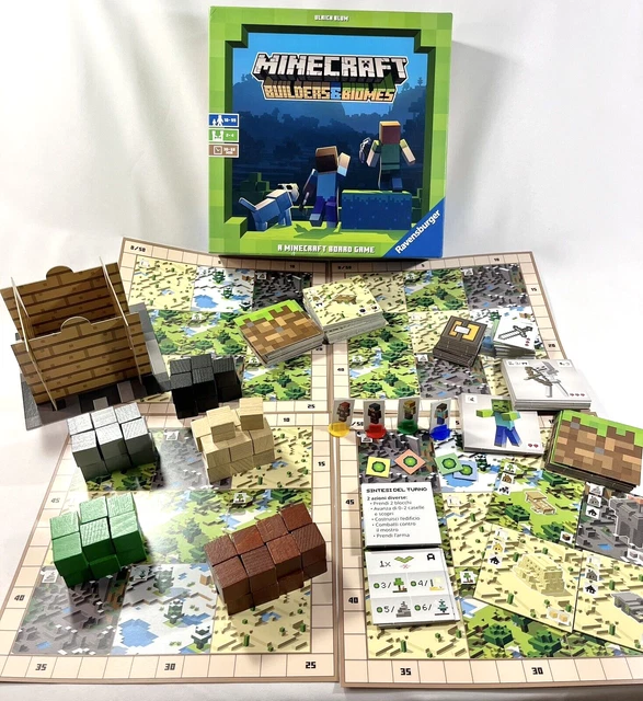 RAVENSBURGER MINECRAFT HEROES of the Village Strategy Game $44.99 ...