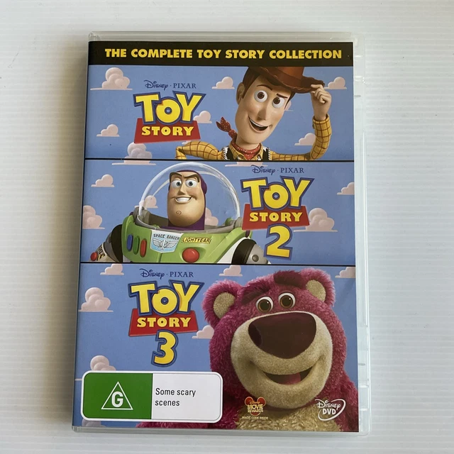 DISNEY PIXAR TOY Story Trilogy 1, 2 & 3 ( 3 Movie Set DVD , Region 4 ...