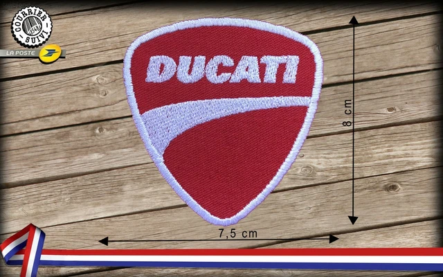 PATCH ÉCUSSON DUCATI brodé 8 cm x 7,5 cm EUR 3,00 - PicClick FR