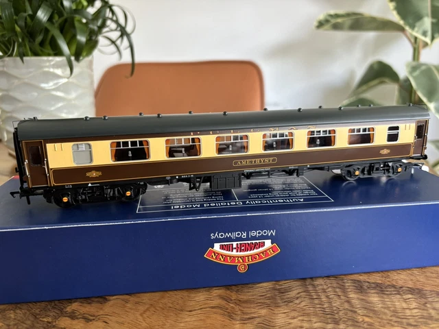 BACHMANN 39-290B BR Mk1 Pullman FP First Parlour Amethyst, OO Gauge £55 ...