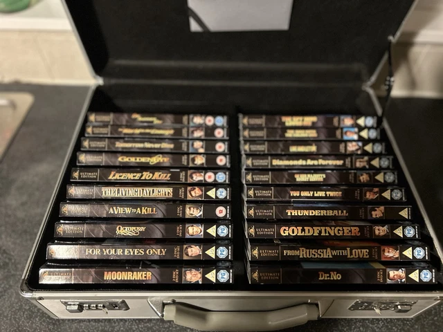 JAMES BOND 007 ultimate DVD collection Briefcase edition £42.32 ...