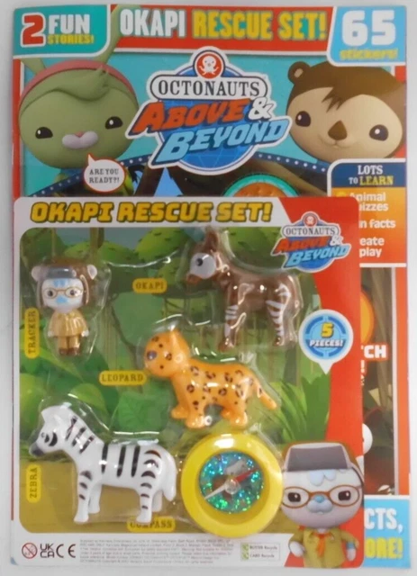 OCTONAUTS MAGAZINE #142 2023 Stickers activites facts puzzles + OKAPI ...