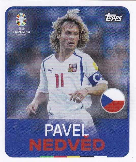 TOPPS EURO 2024 Sticker Legend LEG 4 Pavel Nedved Legends EUR 1,99 ...